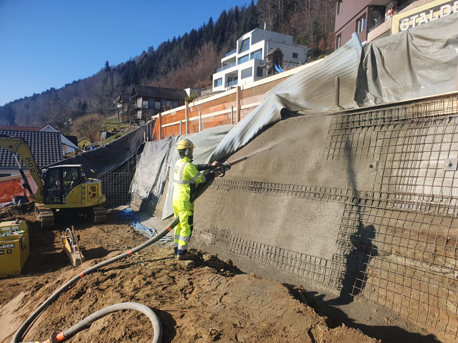 Spezialtiefbau in der Region Luzern | Stalder Tiefbau