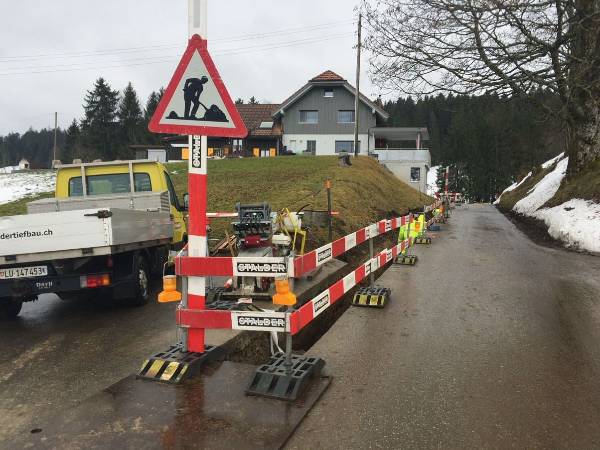Strassenbau in der Region Luzern | Stalder Tiefbau
